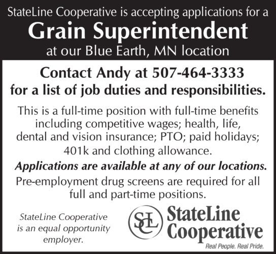 Print Ad Categories Help Wanted | News, Sports, Jobs - Faribault County ...